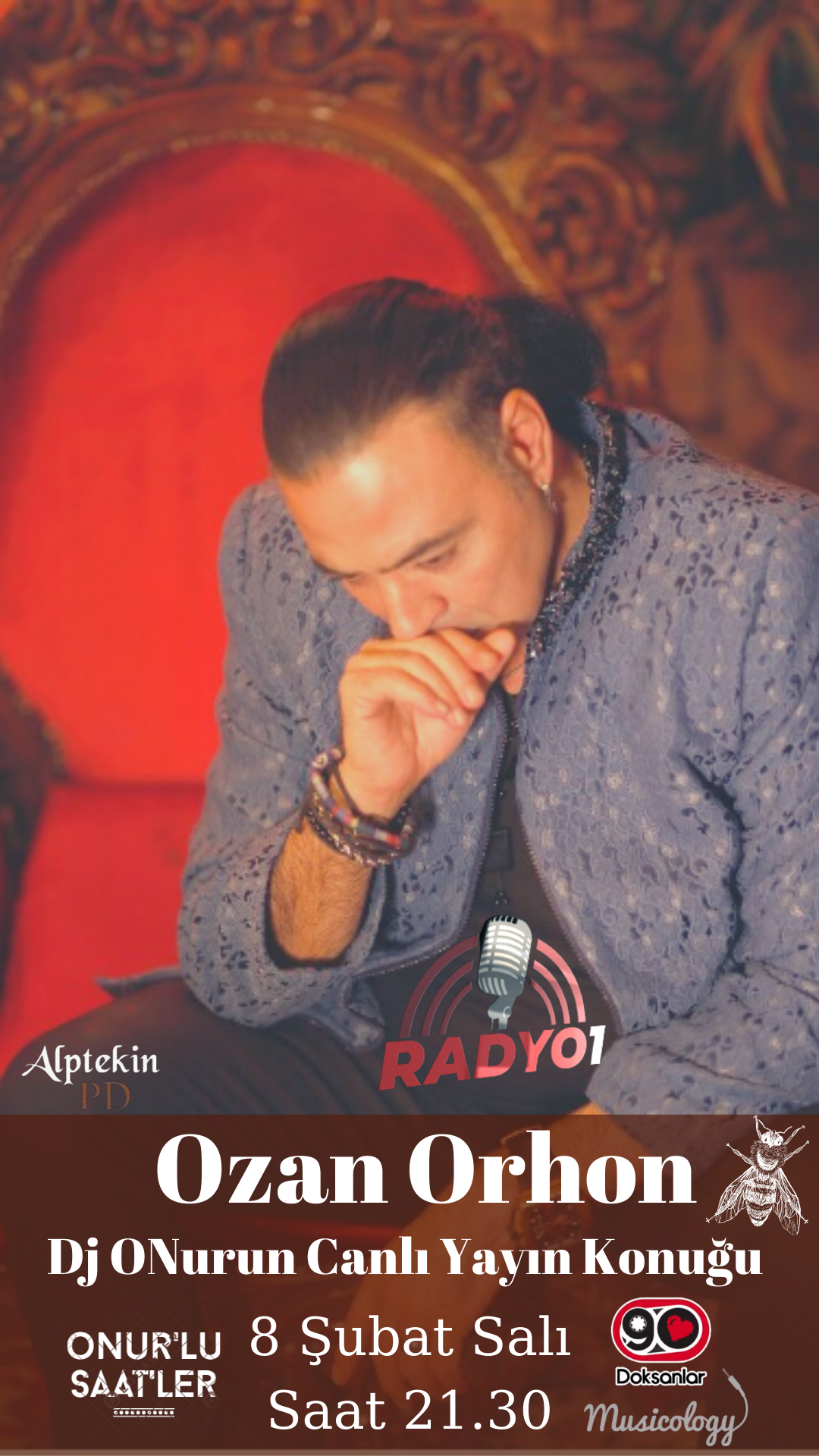 Radyo1’de Konuk 90’lı Yılların Efsane İsimlerinden Ozan Orhon – Radyo 1